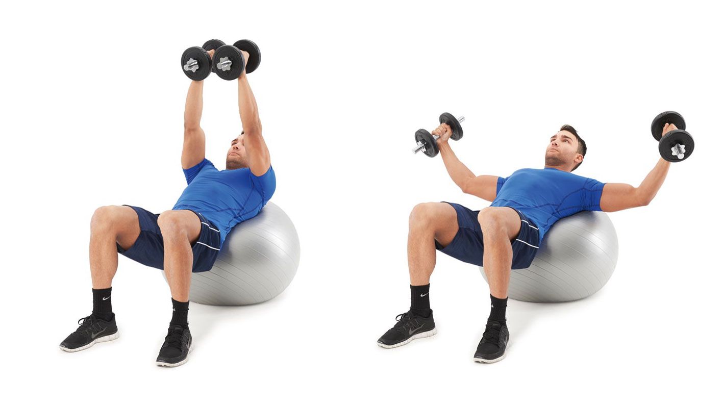 How to use a Swiss ball: A guide to using exercise balls for workouts ...