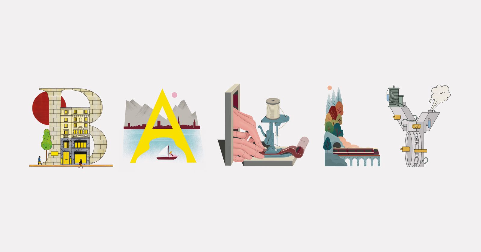 Bally rewrites the alphabet with illustrated series | Wallpaper*