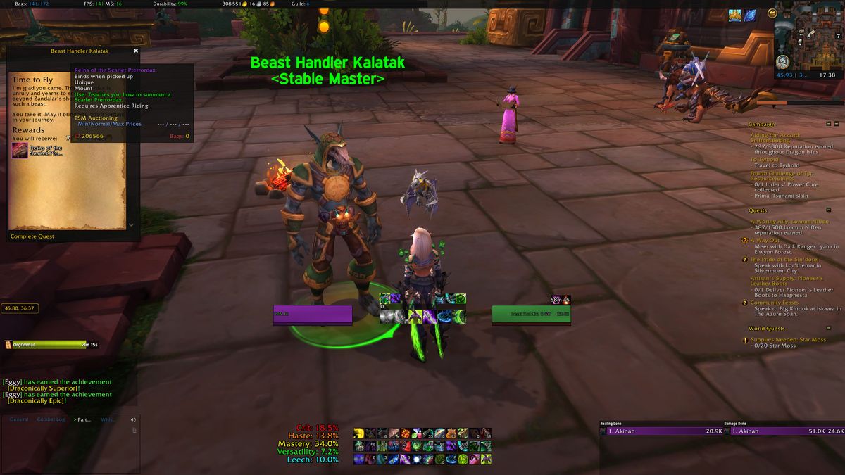 WoW Time to Fly: Grab your free flying mount | PC Gamer