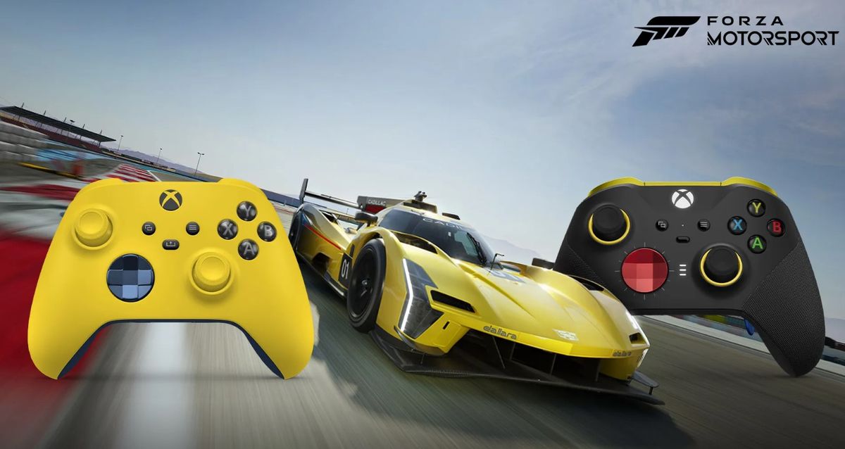Forza Motorsport presenta un coche a radiocontrol con una Xbox Series S ...