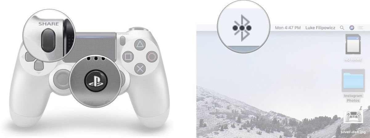 How to connect a PlayStation 4 DualShock 4 controller to your Mac | iMore