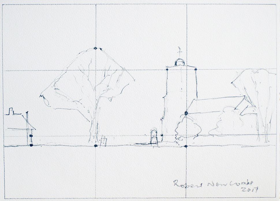 How to paint a traditional British village scene | Creative Bloq