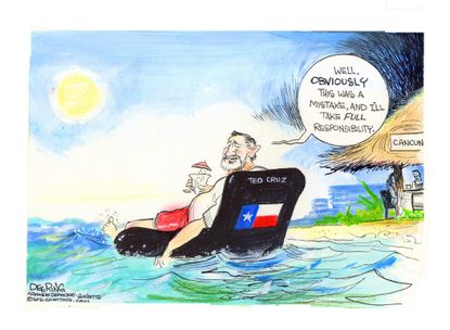 5 outrageously funny cartoons about Ted Cruz's Cancun getaway | The Week