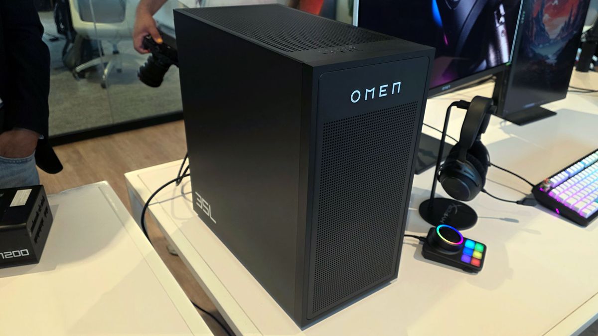HP's new Omen 35L comes in a 'Stealth' edition for people who hate RGB ...