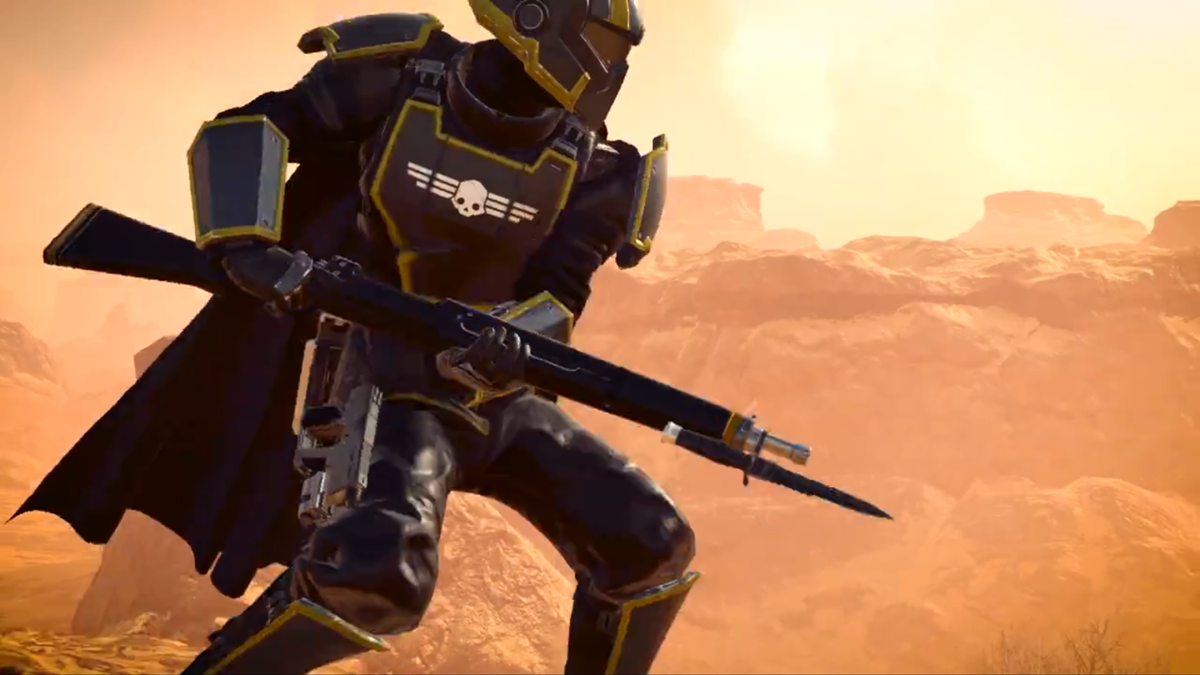 Helldivers 2 gave players a deliberately awful, crusty rifle from 1903 but they love it because ...