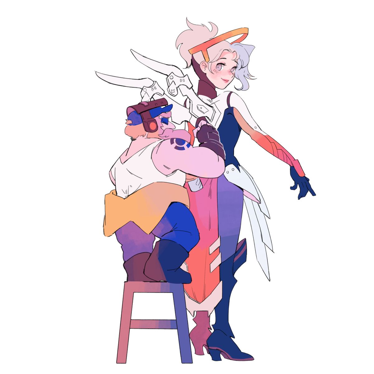 Score a Legendary Overwatch skin and other cosmetics in Mercy's Recall ...