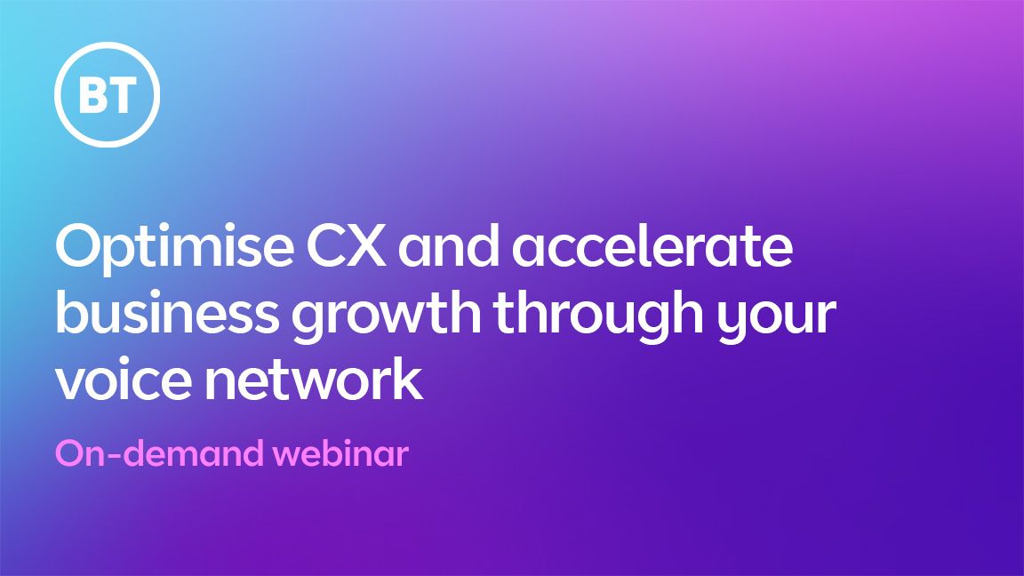 Optimise CX and accelerate business growth through your voice network ... Optimise CX and accelerate business growth through your voice network ...