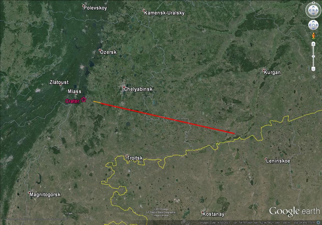 Photos: Russian Meteor Explosion of Feb. 15 | Space