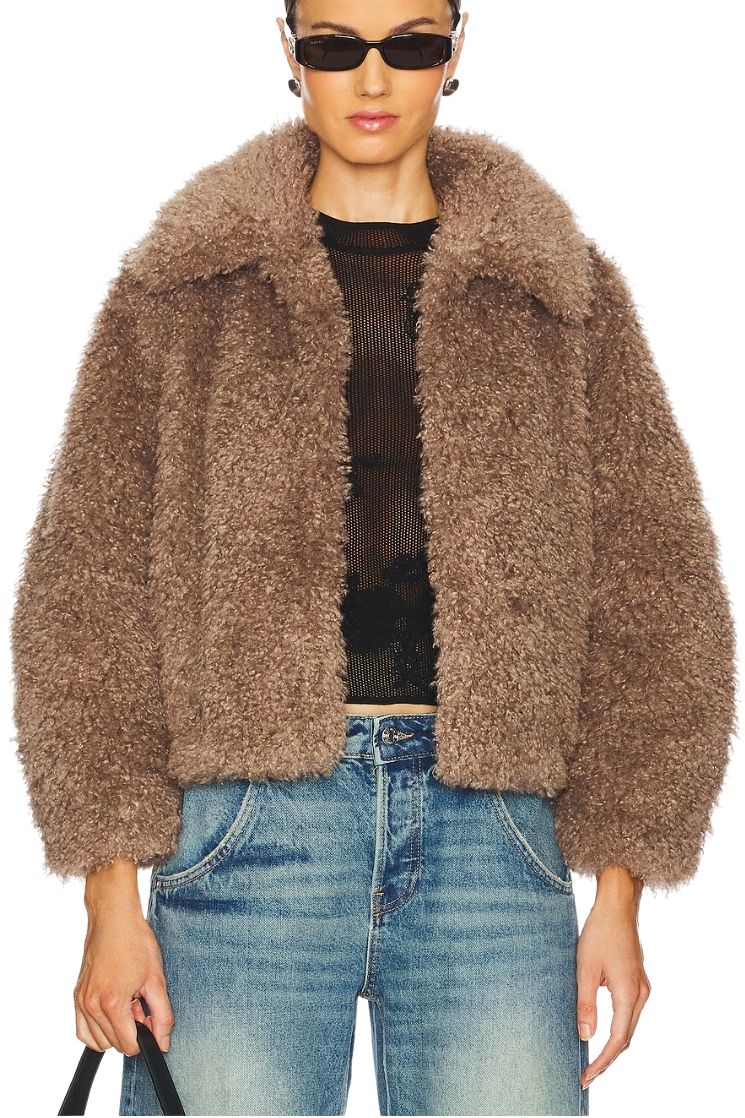 20 Teddy Coats That Embrace Fashion’s Favorite Outerwear Style | Marie ...