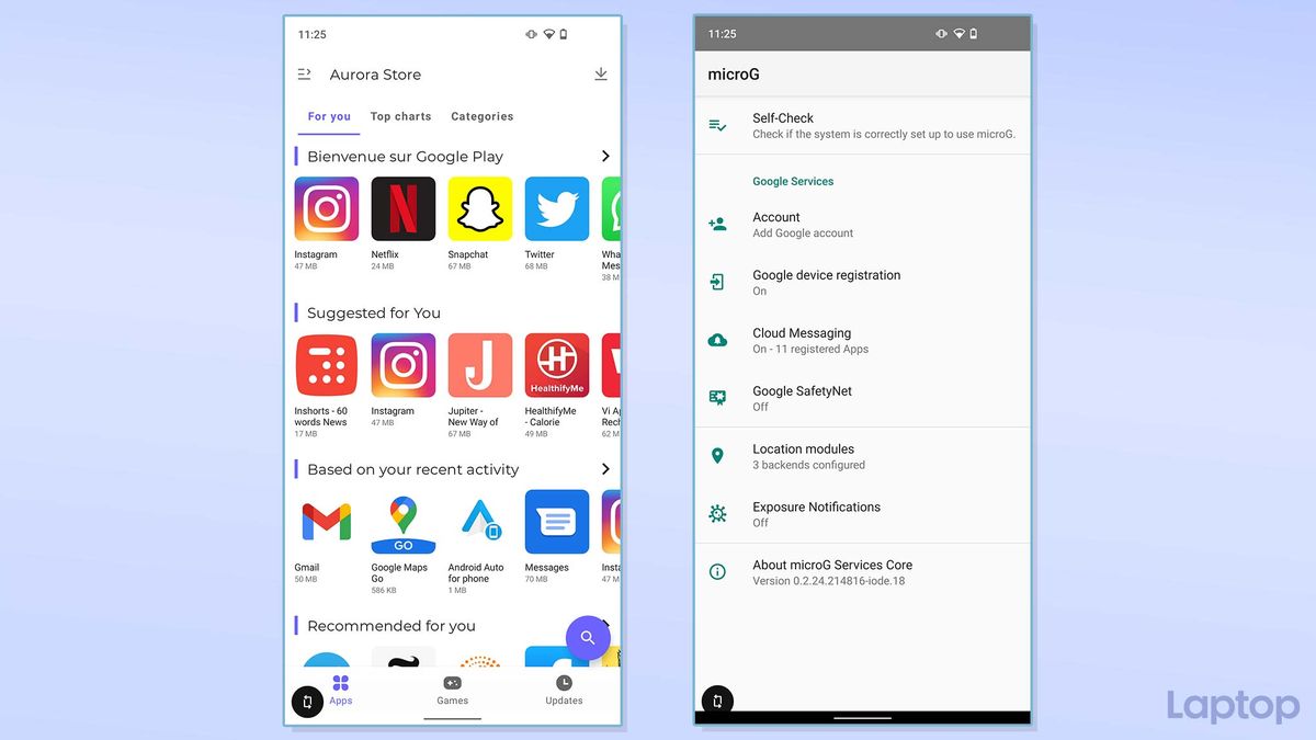 I tried a “de-Googled” Android phone for a week | Laptop Mag