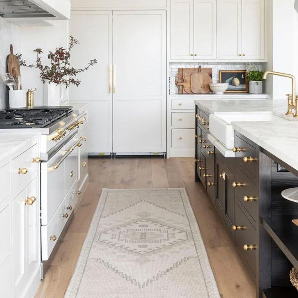 12 kitchen rug ideas to add cozy style to your scheme | Homes and Gardens