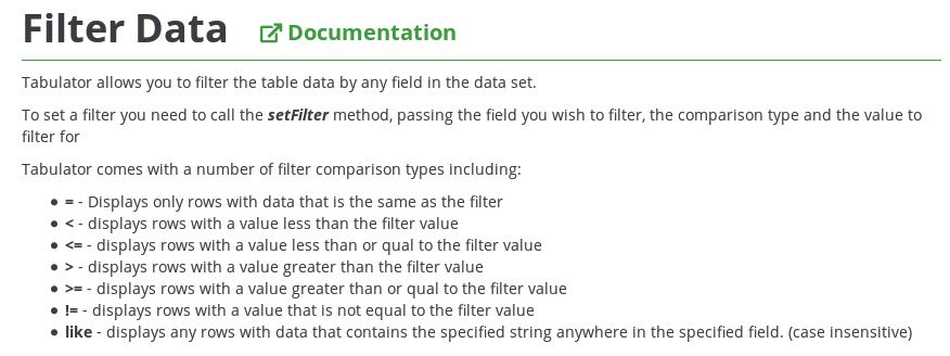 Create interactive tables with Tabulator | Creative Bloq