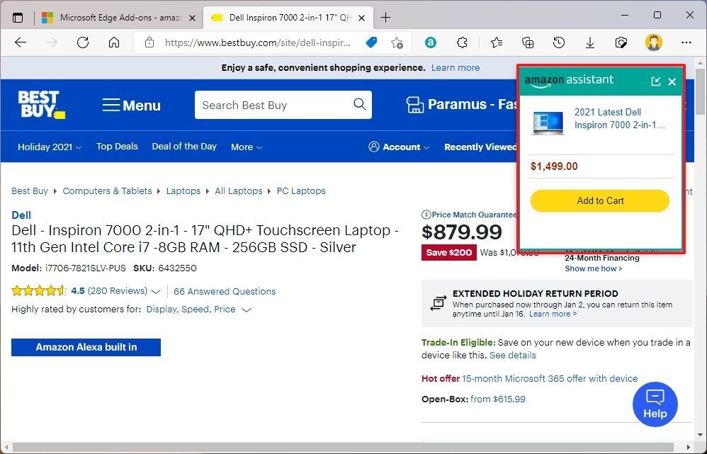 How to save time and money with Microsoft Edge on Black Friday 2021 ...