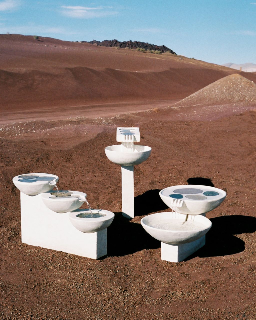 Lily Clark fountains bring some blue mind to Design Miami | Wallpaper