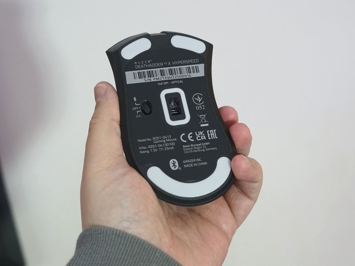 Razer DeathAdder V2X HyperSpeed review: The best wireless gaming mouse ...