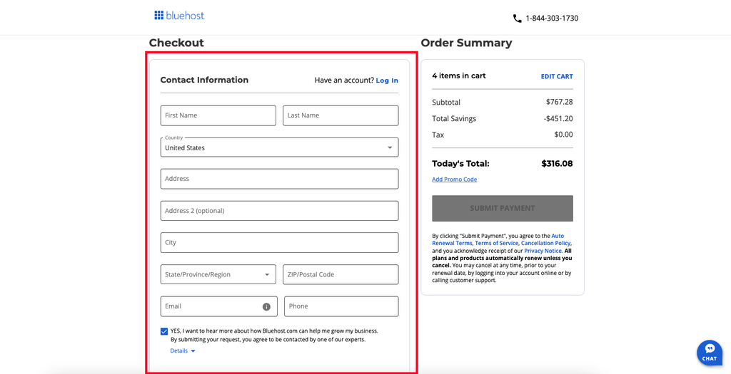 Bluehost Coupons Codes in August 2025 | Exclusive 66% OFF