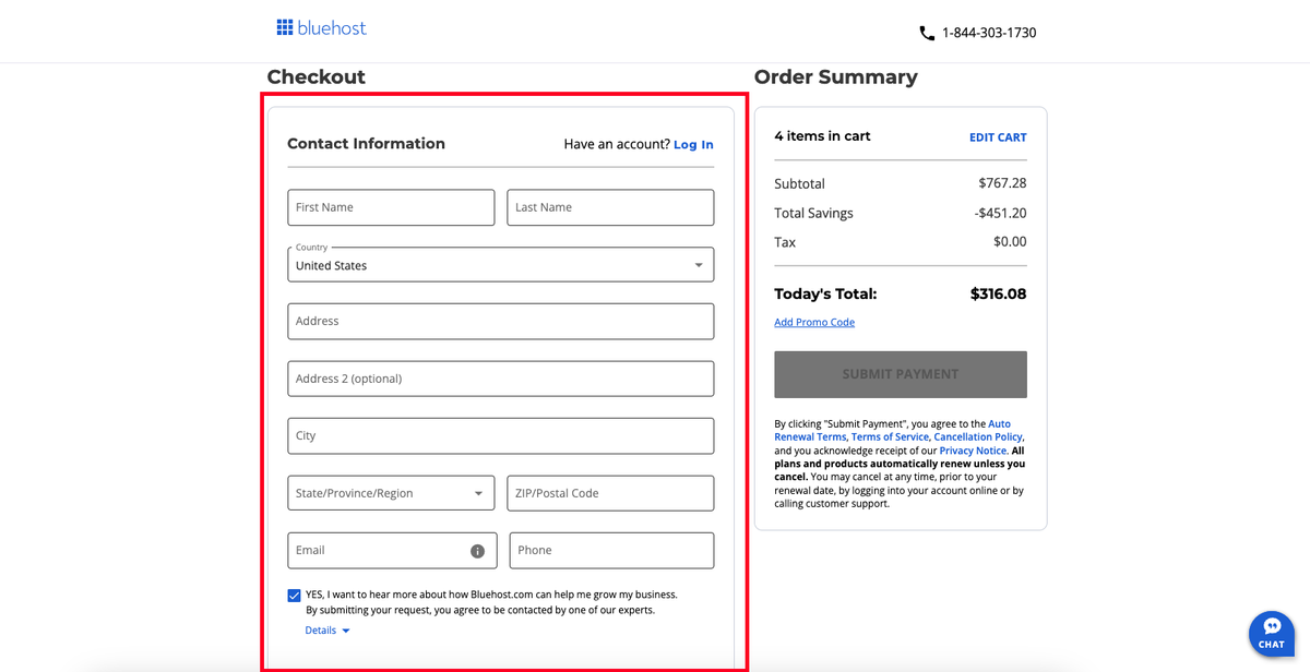 Bluehost Coupons Codes in August 2025 | Exclusive 66% OFF