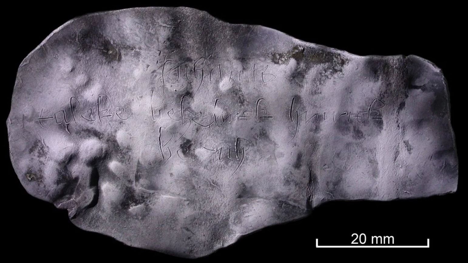 Medieval 'curse tablet' summoning Satan discovered at the bottom of a ...