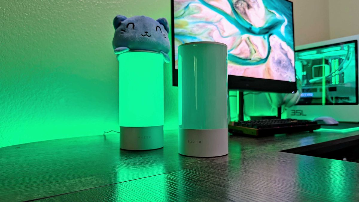 Razer sent me "gamer" snacks and a lamp — so I found out how they taste ...