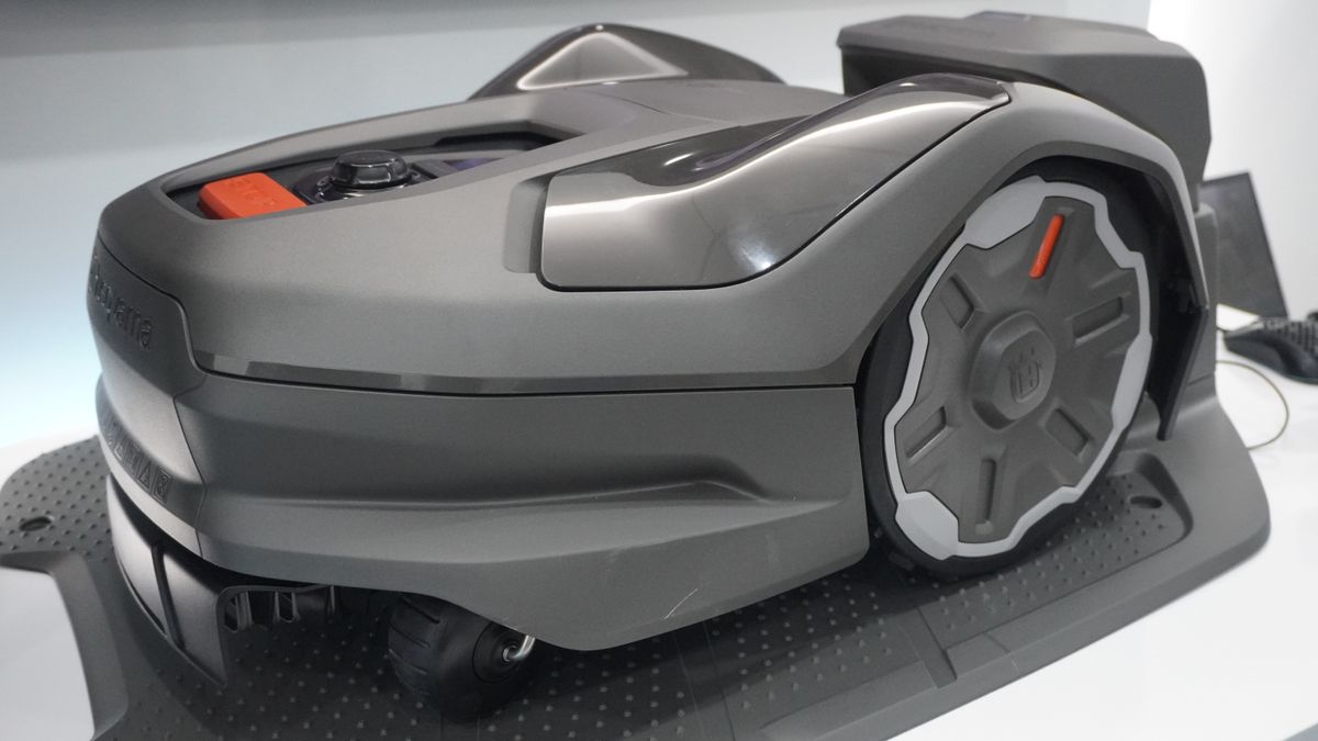 I just played Doom on a robot lawnmower — and it kicked grass | Tom's Guide