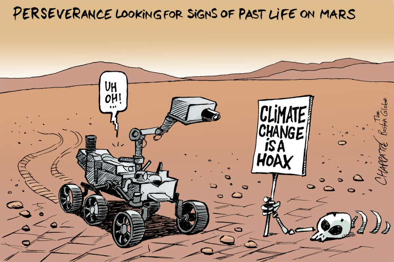 5 celestially funny cartoons about Perseverance's Mars adventure | The Week