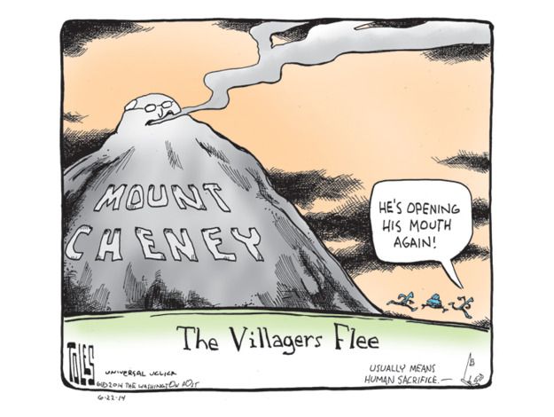 Political cartoon Cheney | The Week