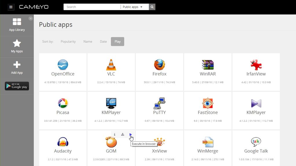 Use your favorite software in your browser with Cameyo | TechRadar