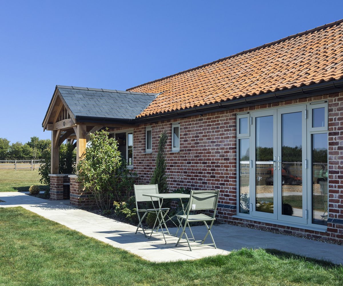 How one couple built a rustic barn-style home in the countryside ...