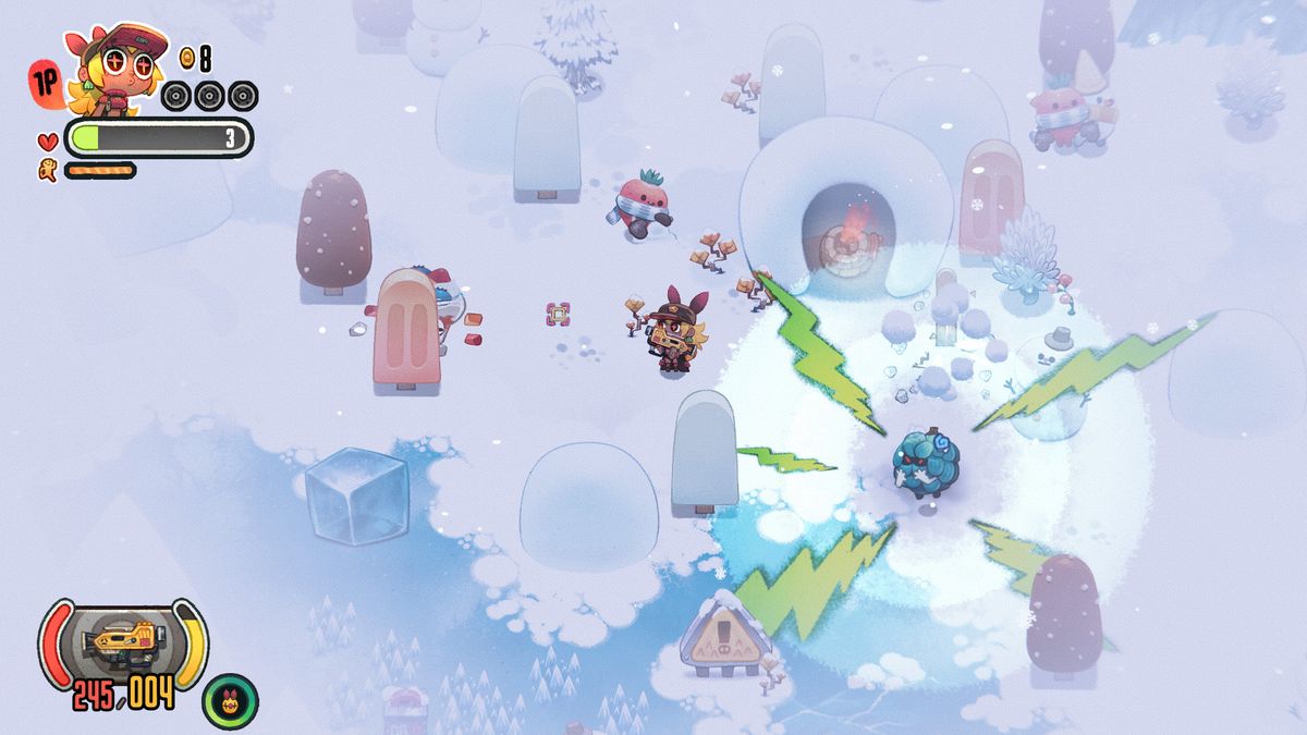 Killer plants rule the world in bullet hell roguelike Juicy Realm | PC ...