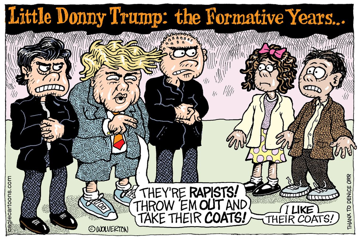 Political cartoon U.S. Donald Trump | The Week