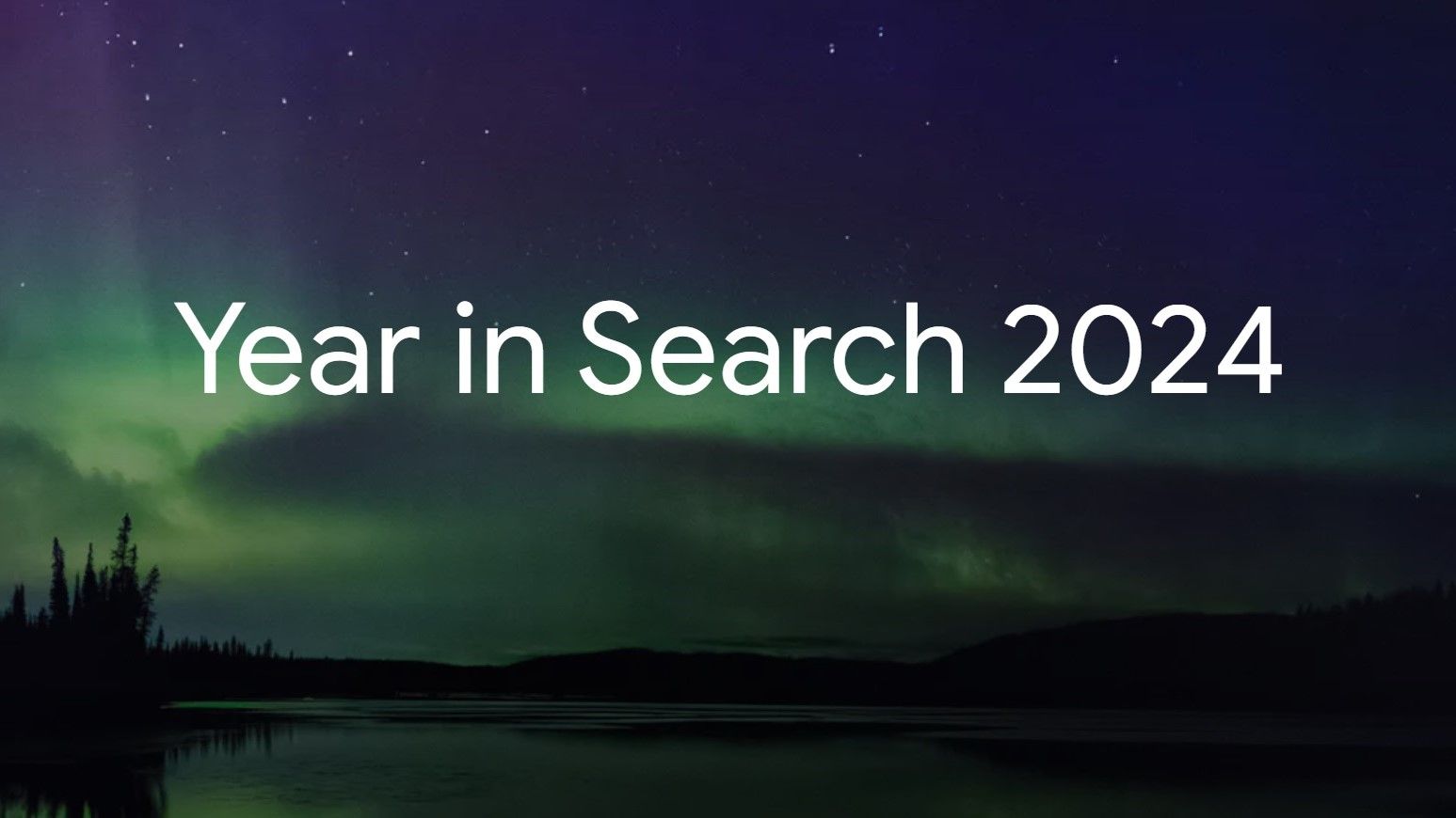 A 'Year in Search' highlights Google's top trends across AI and shows ...