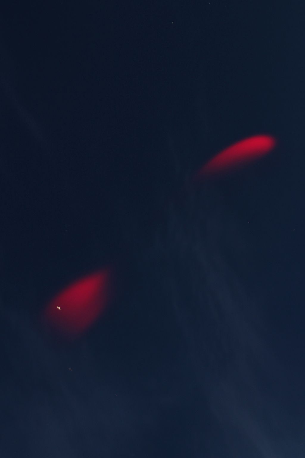 NASA Rocket Launch Paints Night Sky Red (Photos) | Space