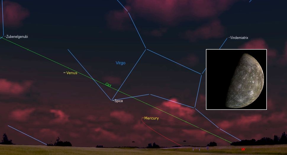 Spot the elusive planet Mercury at its 'greatest elongation' from the ...