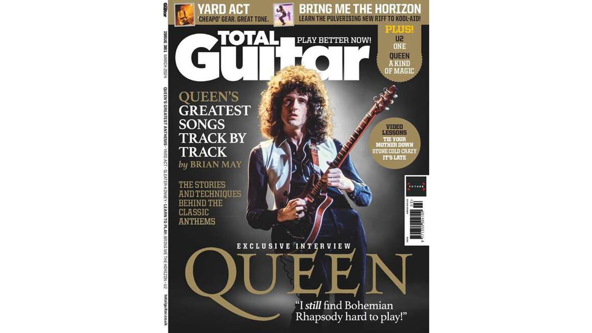 On sale now! Inside the new issue of Total Guitar: Queen's Greatest ...