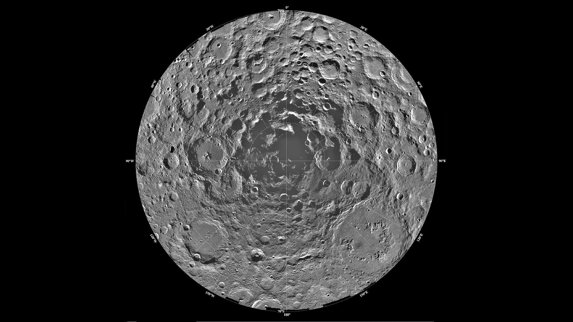 The moon's oldest crater is super round - and that's great news for ...