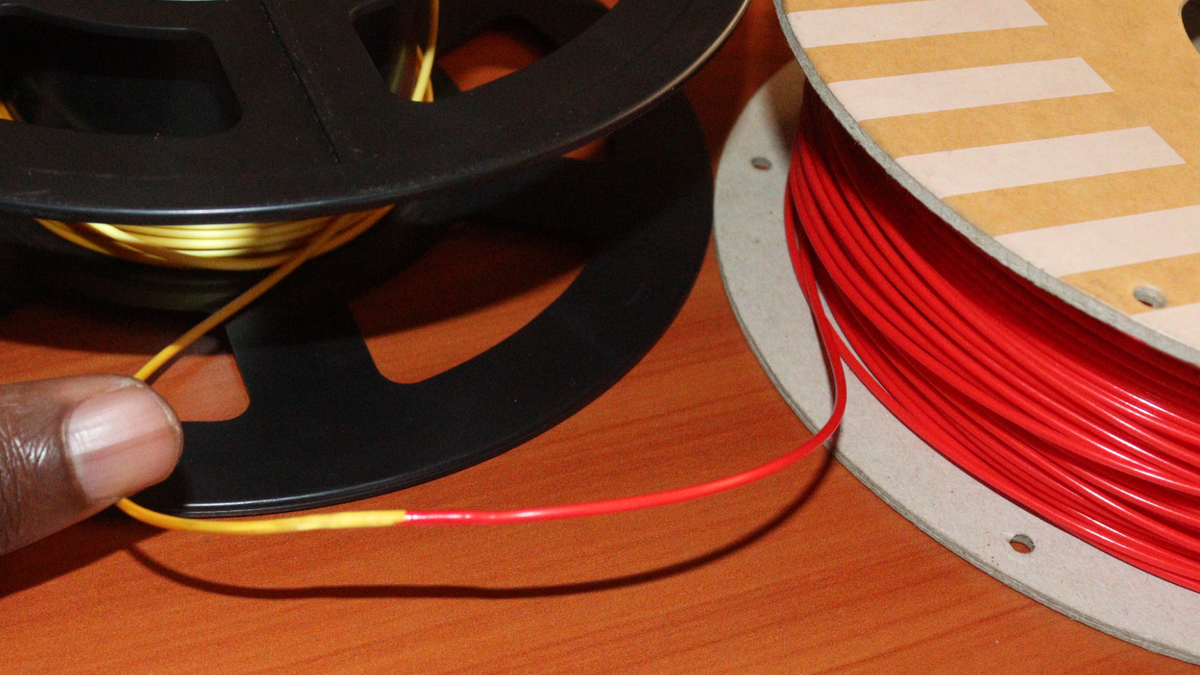 Filament Welding: How to join pieces of filaments into a single roll ...