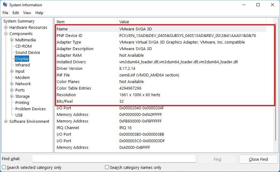 How to check complete hardware specifications on Windows 11 | Windows ...