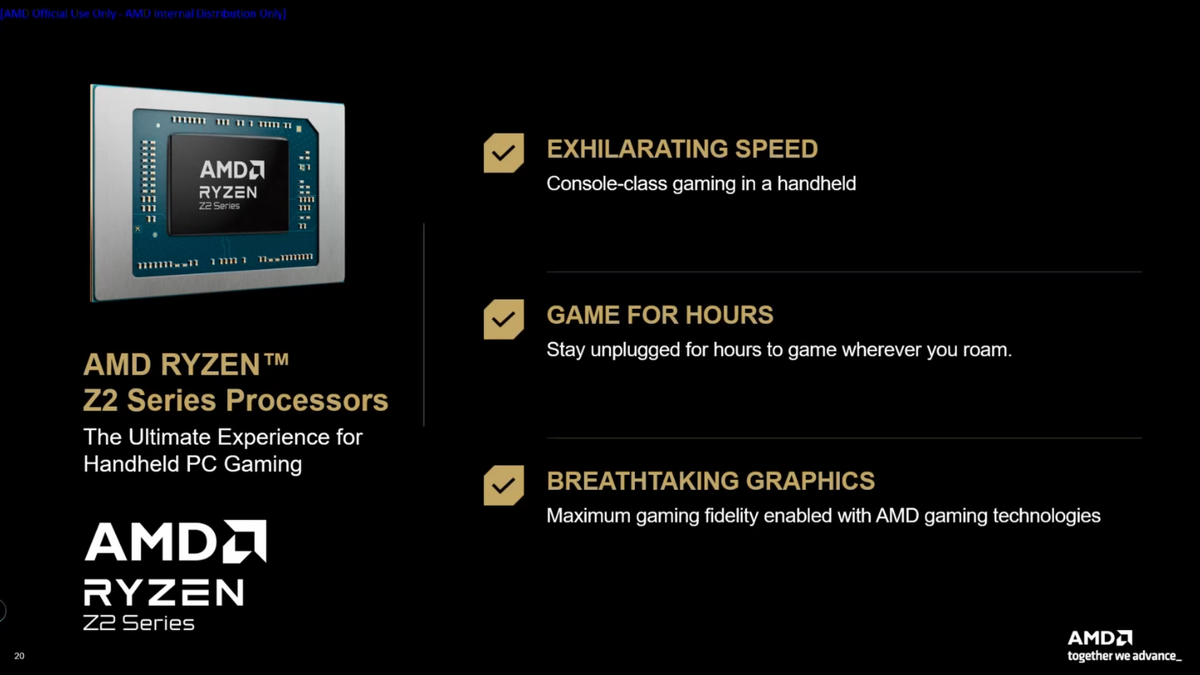 AMD announces more powerful Ryzen Z2 Series processors for future PC ...