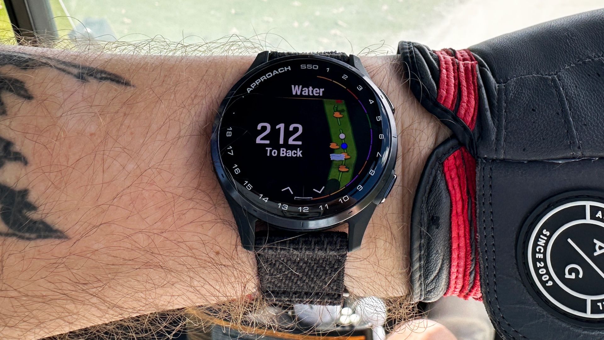 I played a golf round with the Garmin Approach S50 smartwatch, and it's ...