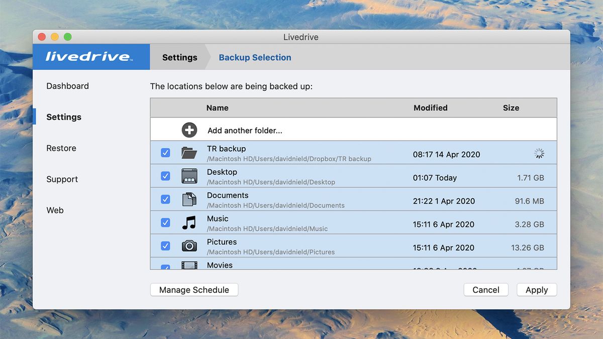 Livedrive cloud backup review | TechRadar