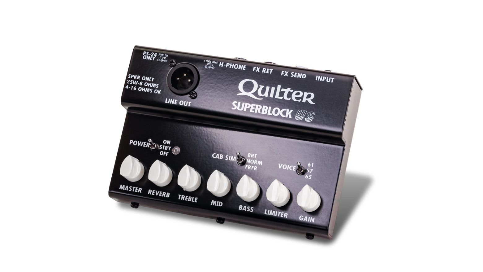 Quilter Labs' SuperBlock series aims to pack big amp power and ...