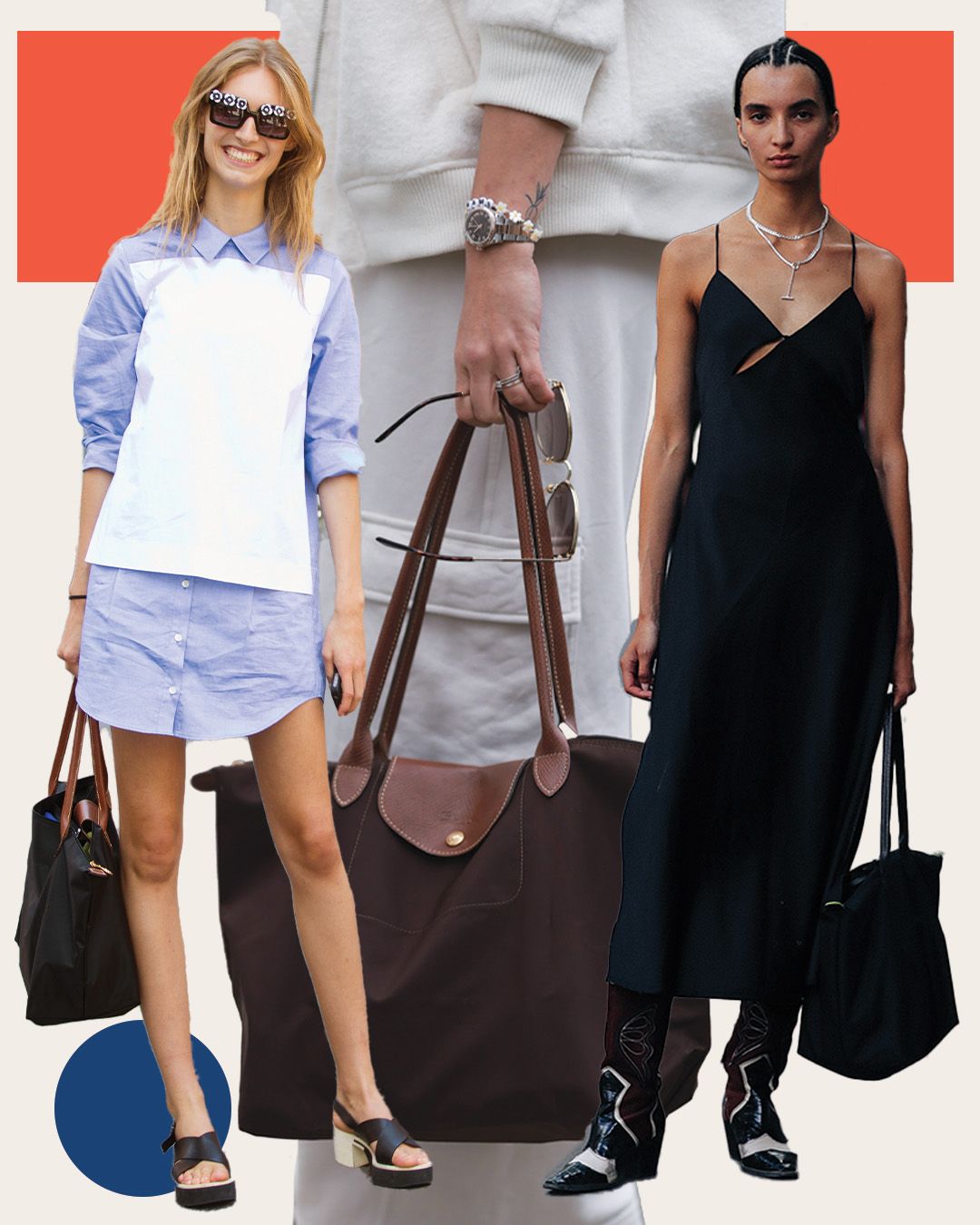 Longchamp's Le Pliage Bag: A Very Stylish History | Who What Wear