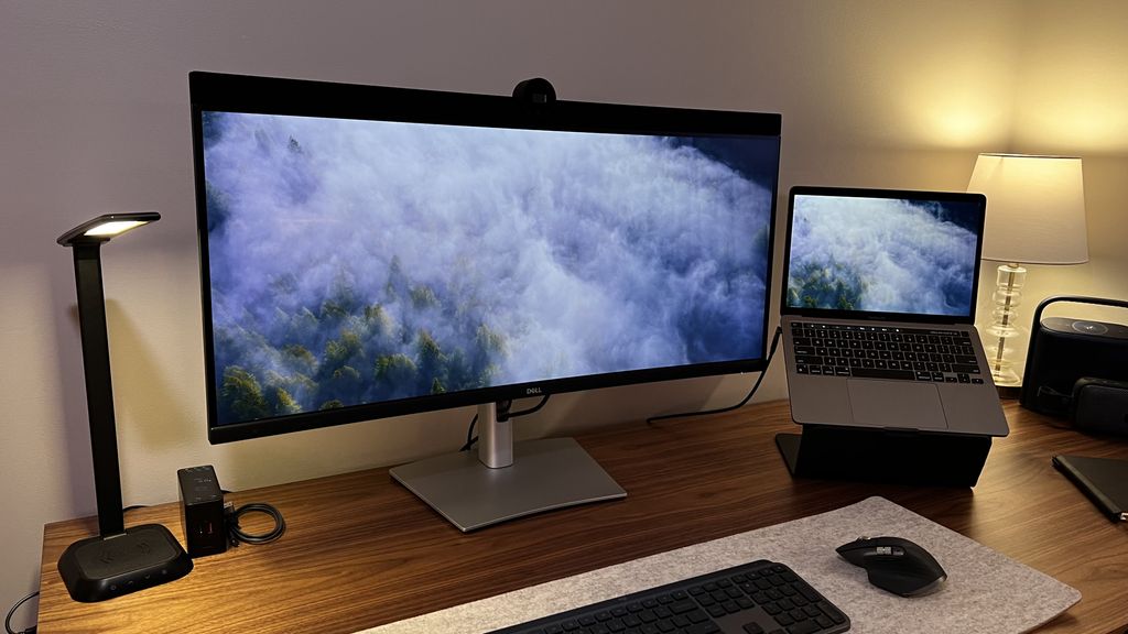 Dell P3424WEB 34-inch curved Video Conferencing Monitor review | TechRadar