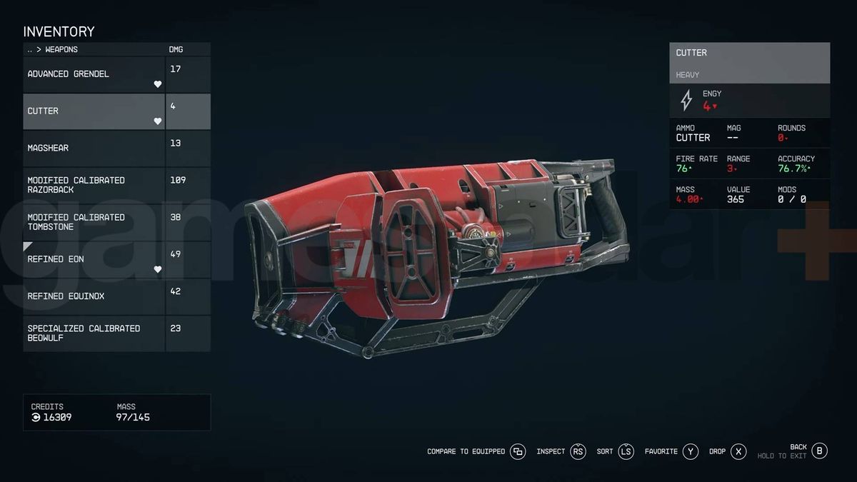 Starfield weapons, mods and damage types explained | GamesRadar+