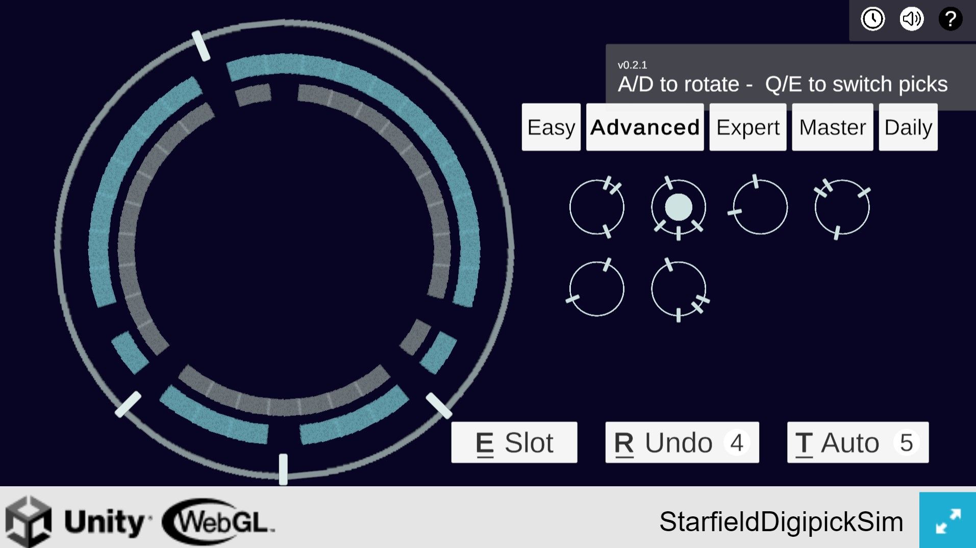 Good news for masochists: Someone made a Starfield Digipick Simulator ...