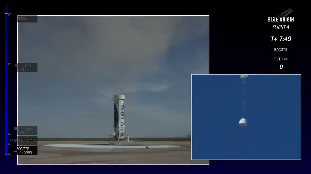 Blue Origin's 4th Reusable Rocket Launch and Landing in Photos: Page 2 ...