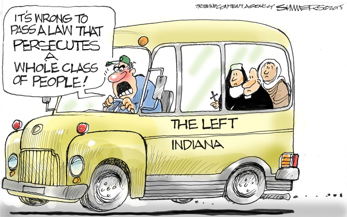 Political cartoon U.S. Indiana | The Week