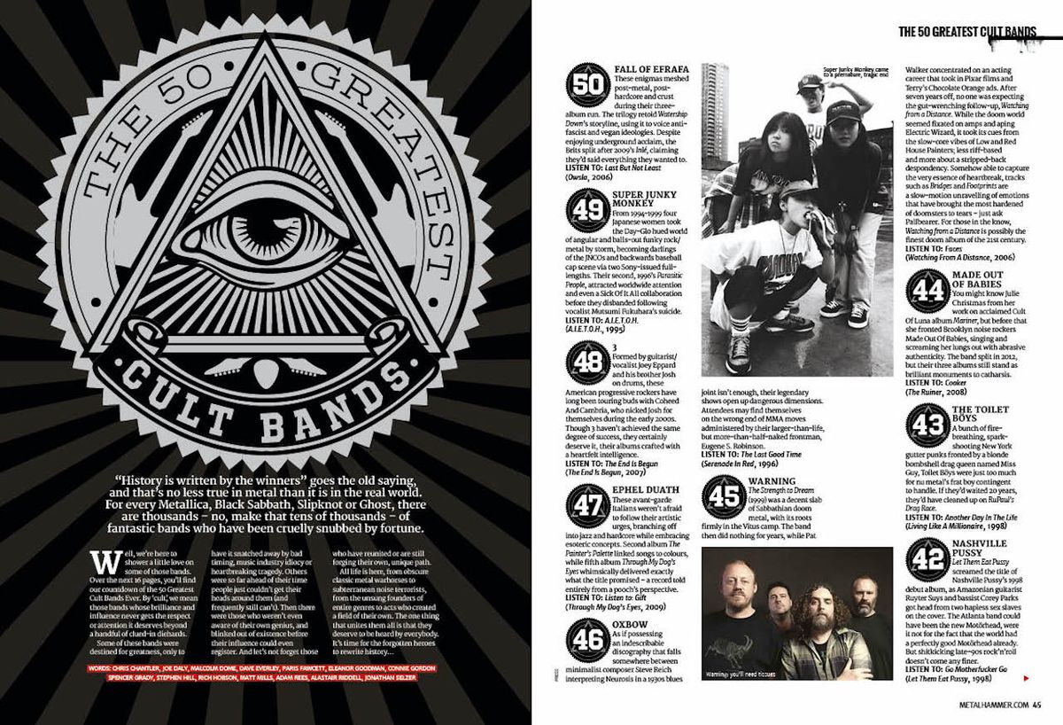 These are the 50 greatest cult metal bands of all time. How many have ...