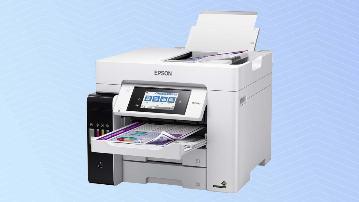 Epson EcoTank Pro ET-5850 review | Tom's Guide