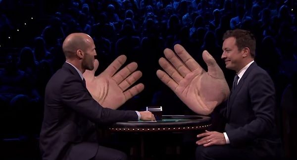 Watch Jimmy Fallon Slap The Bejesus Out Of Jason Statham On The Tonight ...